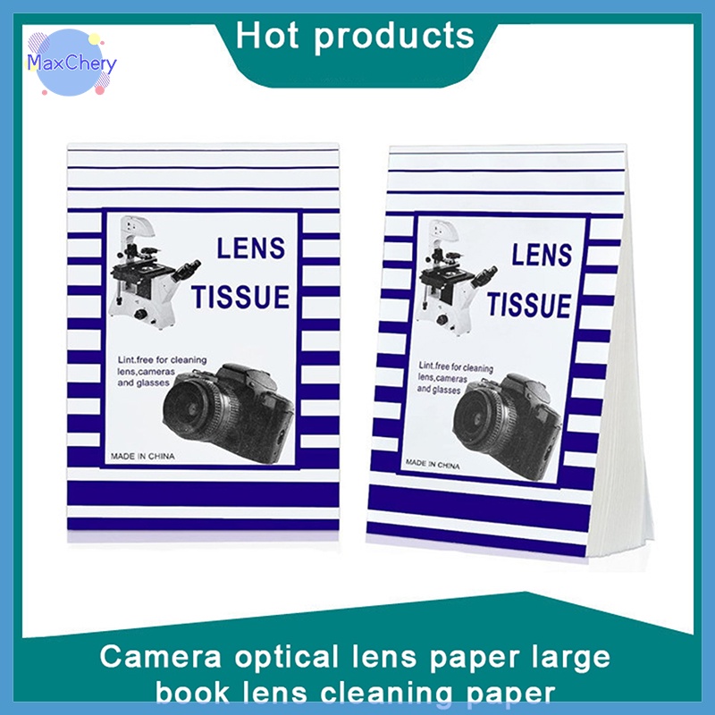 MCHY> 50 Pcs / Lens Paper 10 * 15cm Large Lens Wiping Paper Single ...