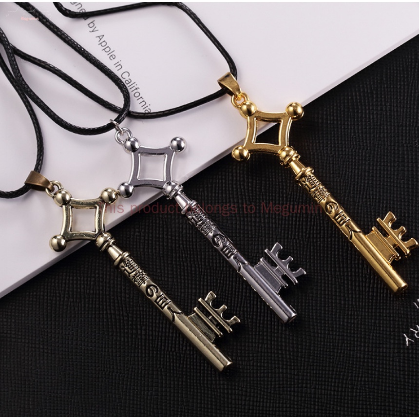 Attack on Titan Necklace Allen Basement Key Pendant Anime ...
