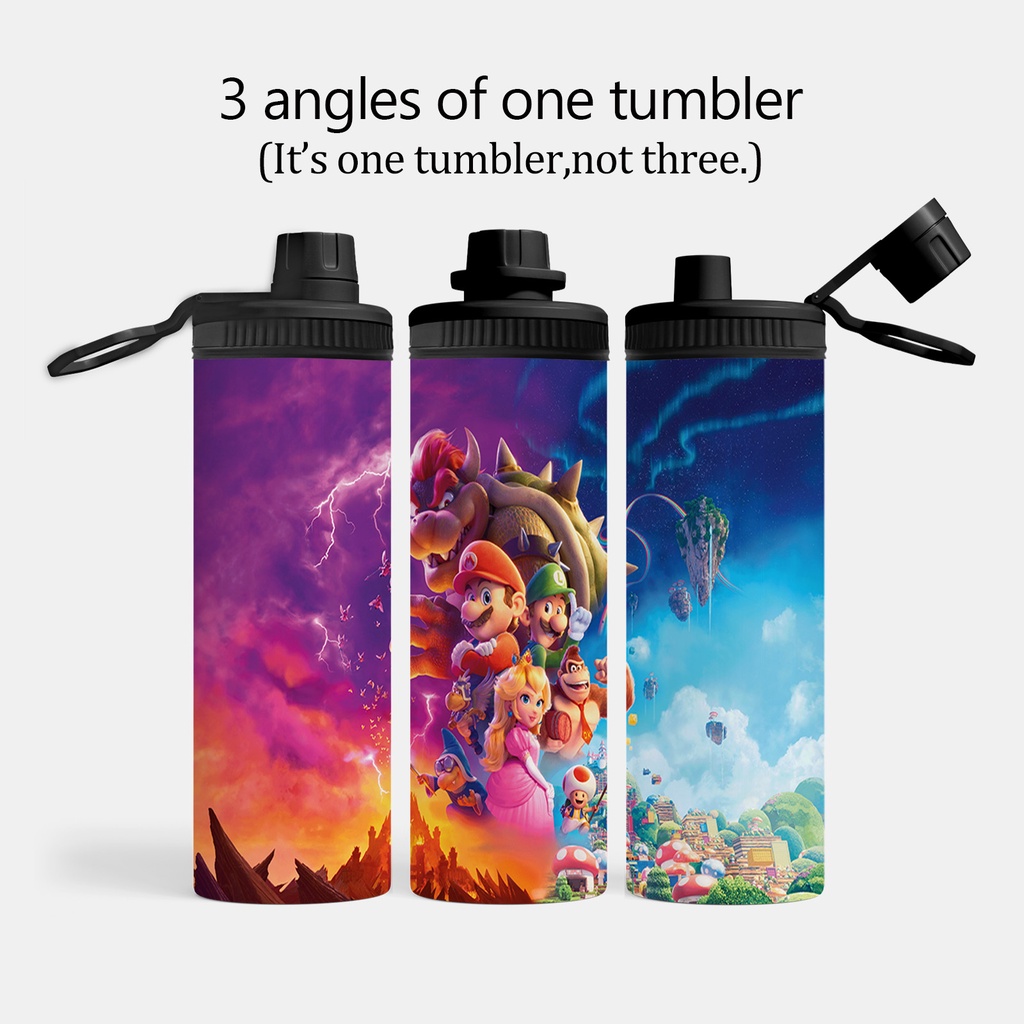 The Super Mario Bros. Movie Insulated Water Bottles Stainless Steel ...