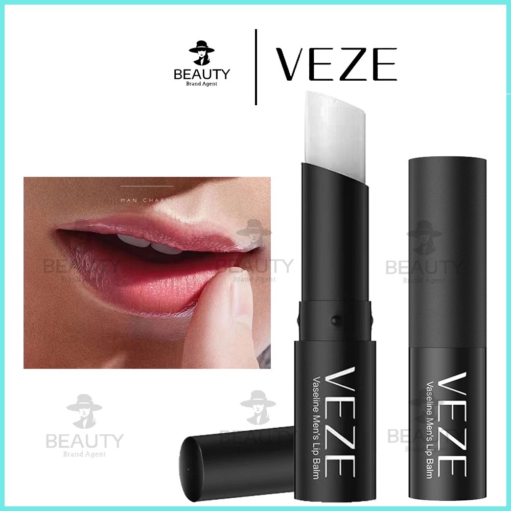 VEZE Men's Mint Lip Balm Petroleum Jelly Lip Treatment Lip Care ...