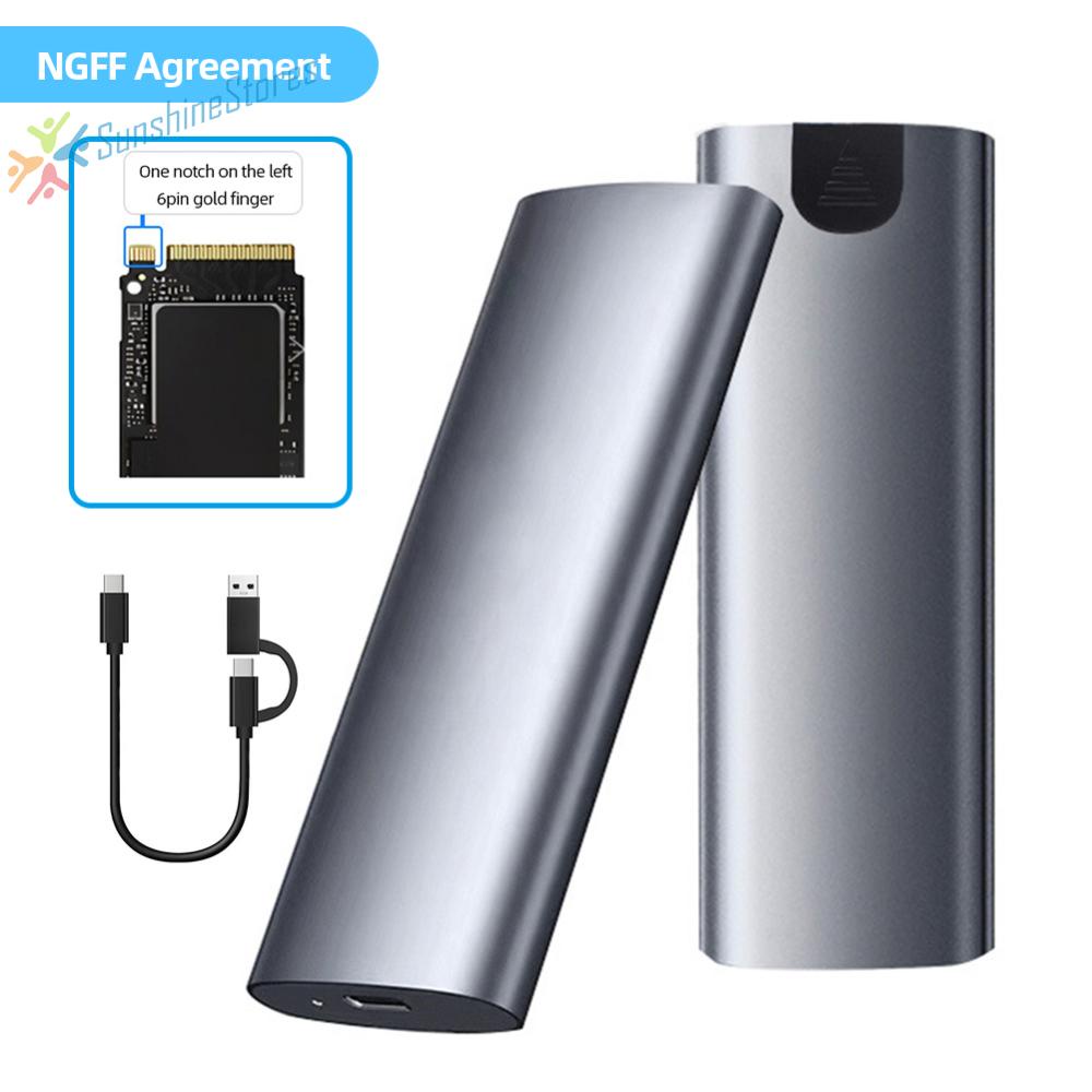 M2 NVMe SSD Case 10Gbps HDD Box M.2 NGFF SSD to USB 3.1 Enclosure SATA ...