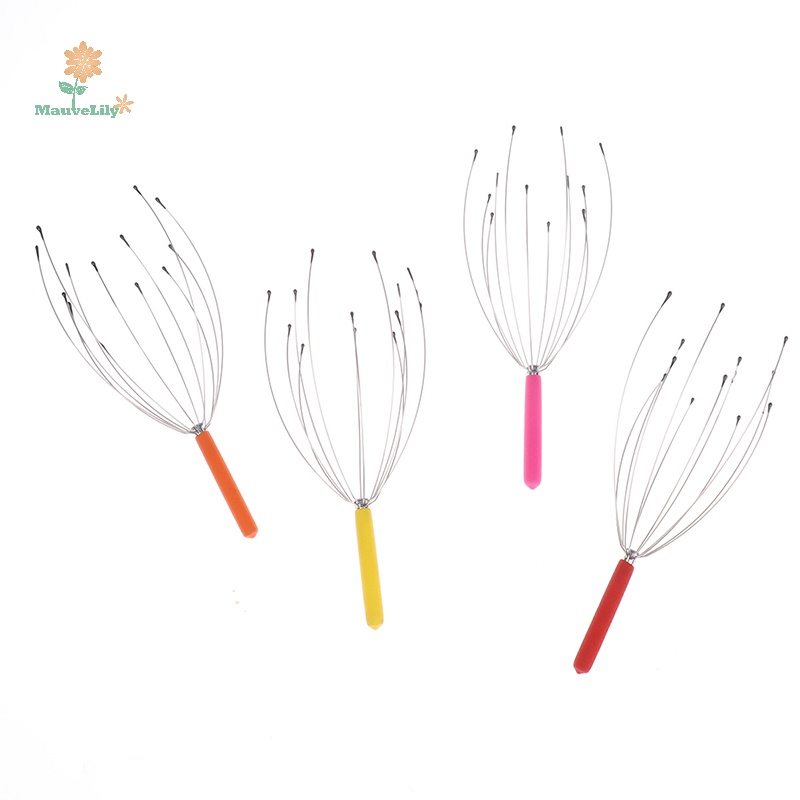 LILY Anti-stress Pain Relief Octopus Head Scalp Neck Stress Release ...