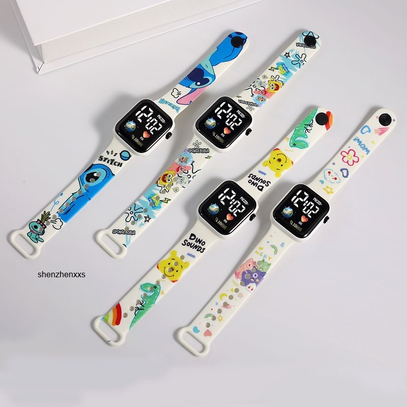 Kid Watch LED Cartoon Doll Children's Digital Watch Student Fashion ...