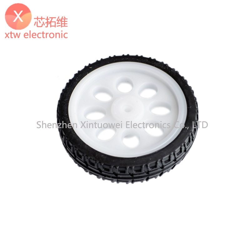 DIY 521 Wheel Robot Tire TT Motor Robot Smart Car Platform Car ...