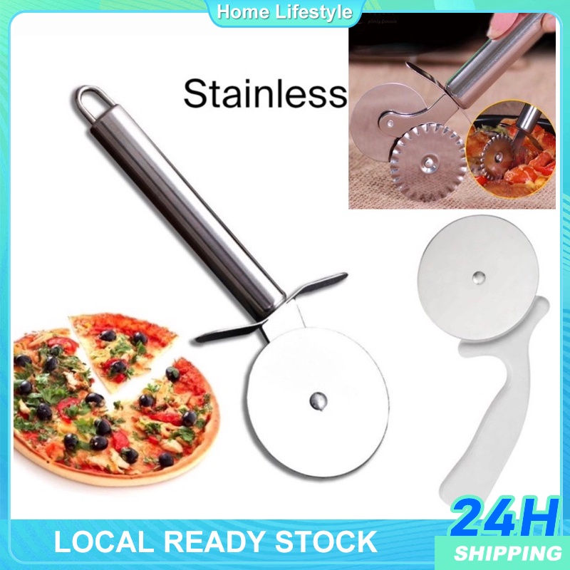 Stainless Steel Pastry Cutter Pizza Cutter Fondant Cutter Slicer Food ...