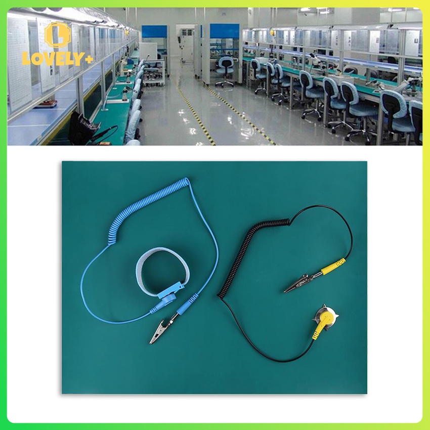 Anti Static Wristband Strap With Grounding Wire Electrostatic ESD Anti ...