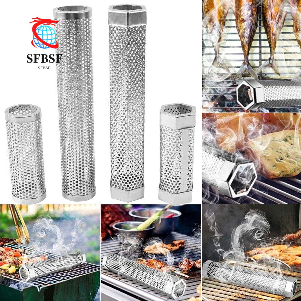 SFBSF Stainless-Steel Mesh Camping Accessories Pellet Smoker Filter ...