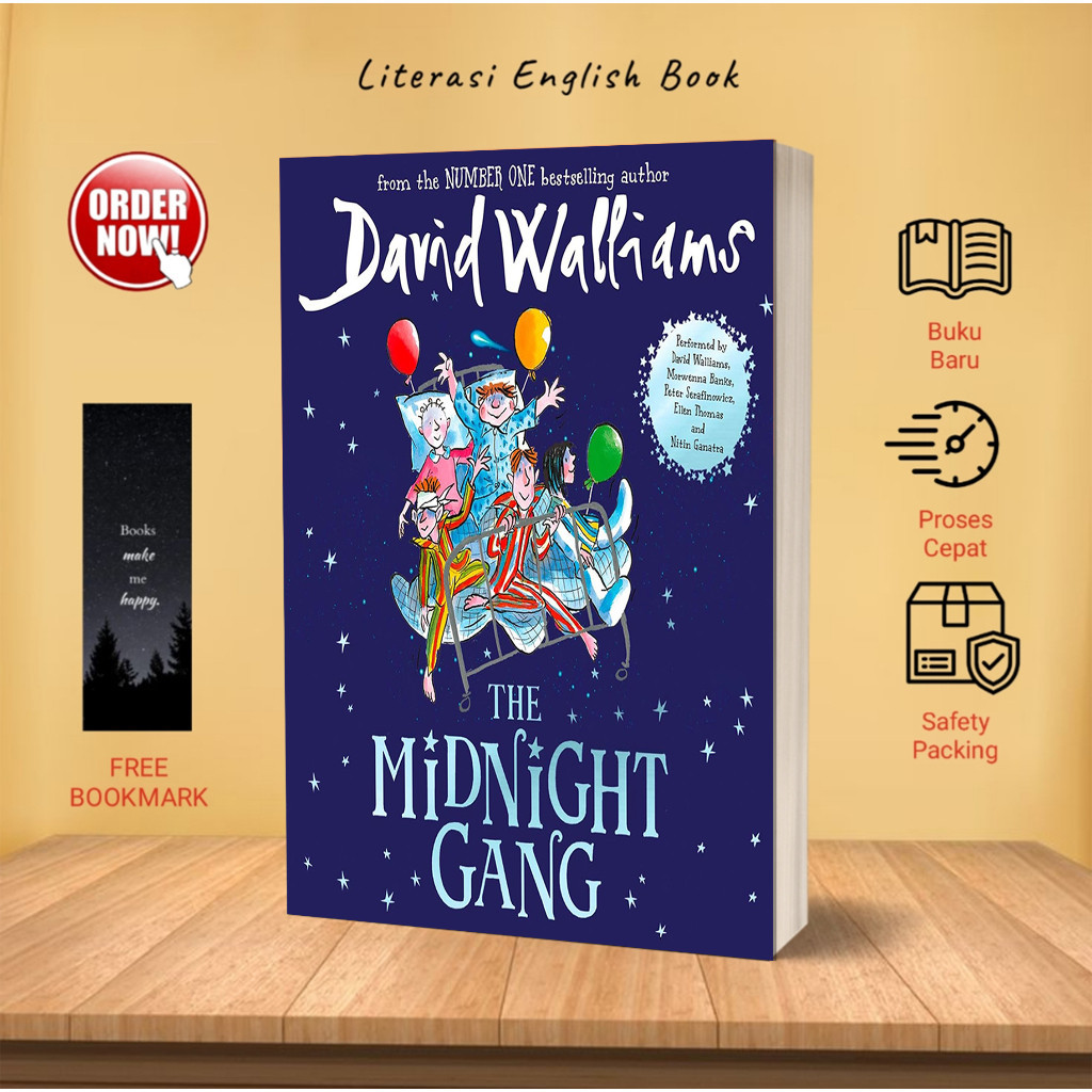 The Midnight Gang by David Walliams (English) | Shopee Philippines