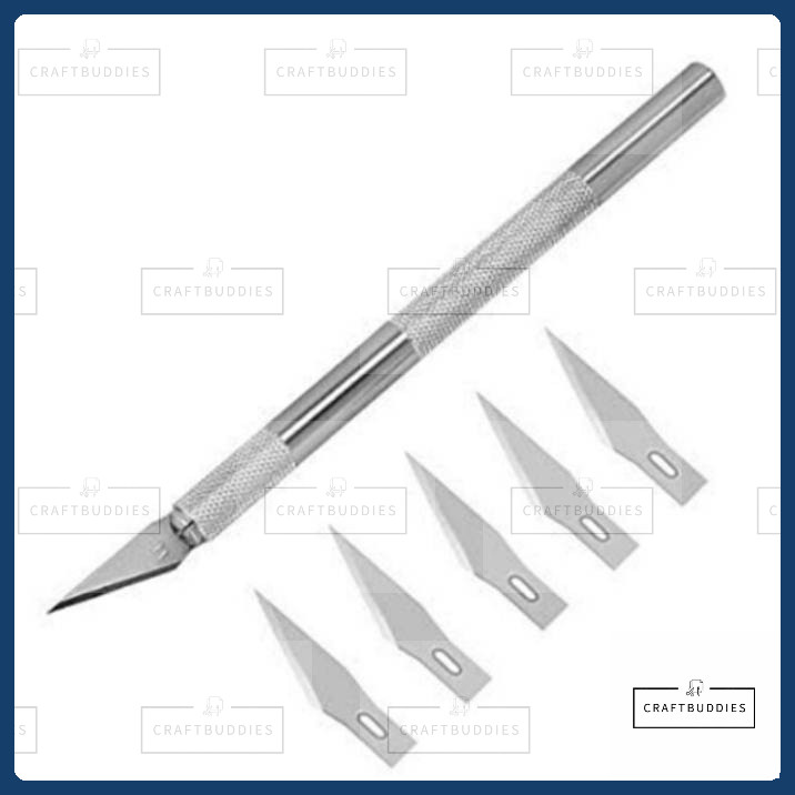 cb.ph Precision Knife with 5pcs Extra Blades | Shopee Philippines