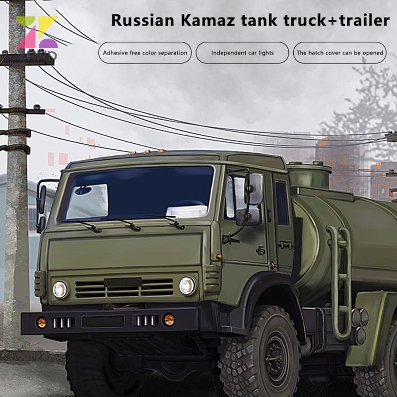 ZHND 1/72 Russia KAMAZ-5350 Truck Assembly Puzzle Model Rocket ...