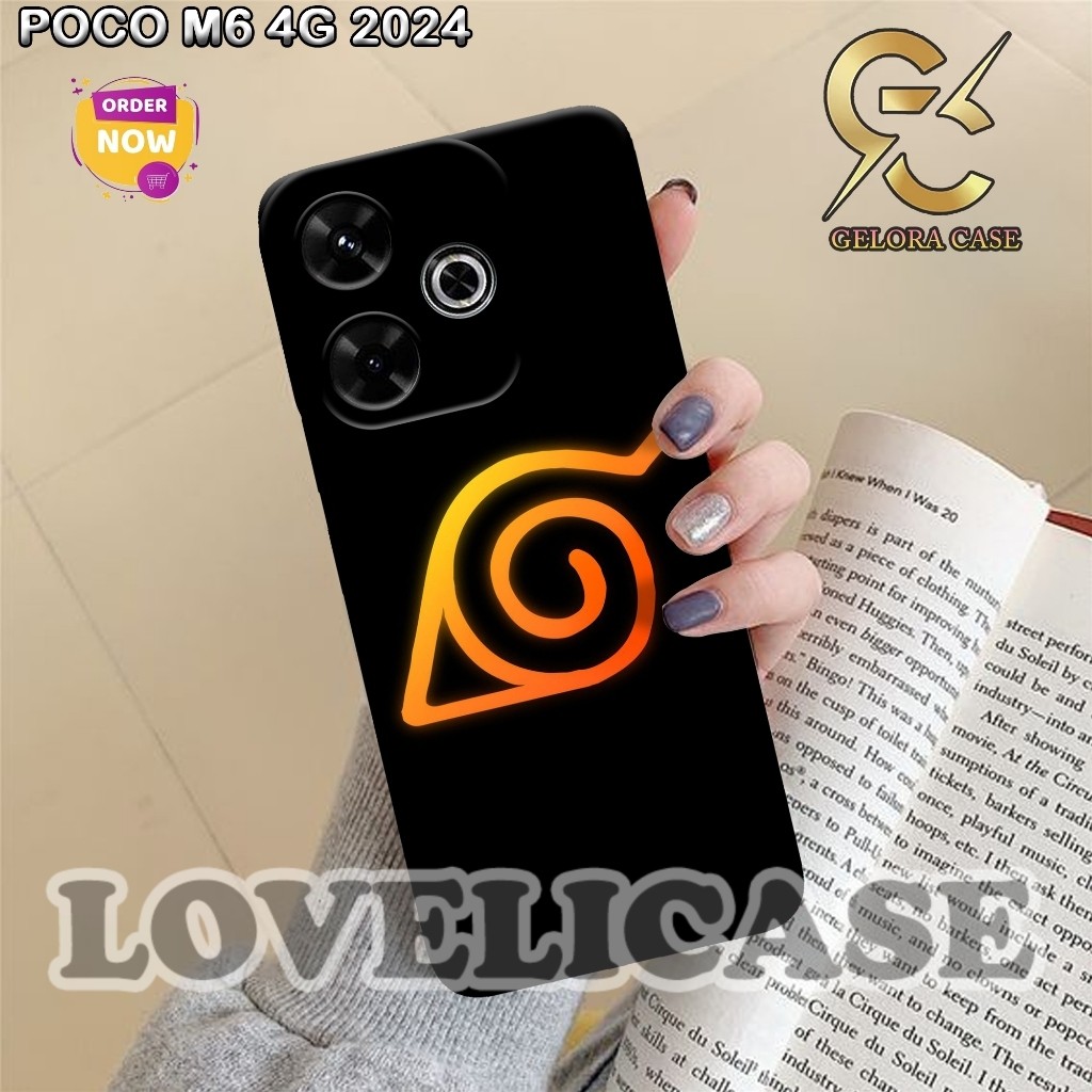 HP Latest Xiaomi Poco M6 4G 2024 Case - Casing Poco M6 4G - ANIME Case ...