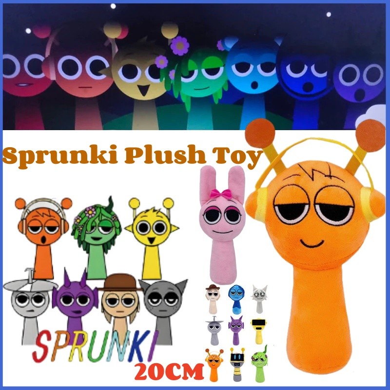 Sprunki Plush Toys Sprunki Incredibox Plush Doll Sprunki Game Cartoon ...