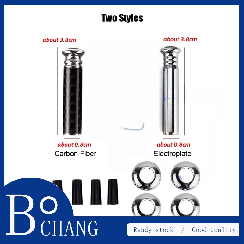 4pcs Auto Car Door Lock Knob Pins Trim Carbon Fiber Car Truck Security ...