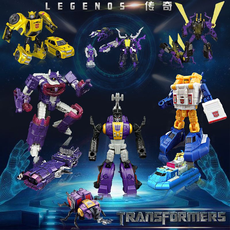 Transformers g1 legendary giant wave flower shock wave big Han ...