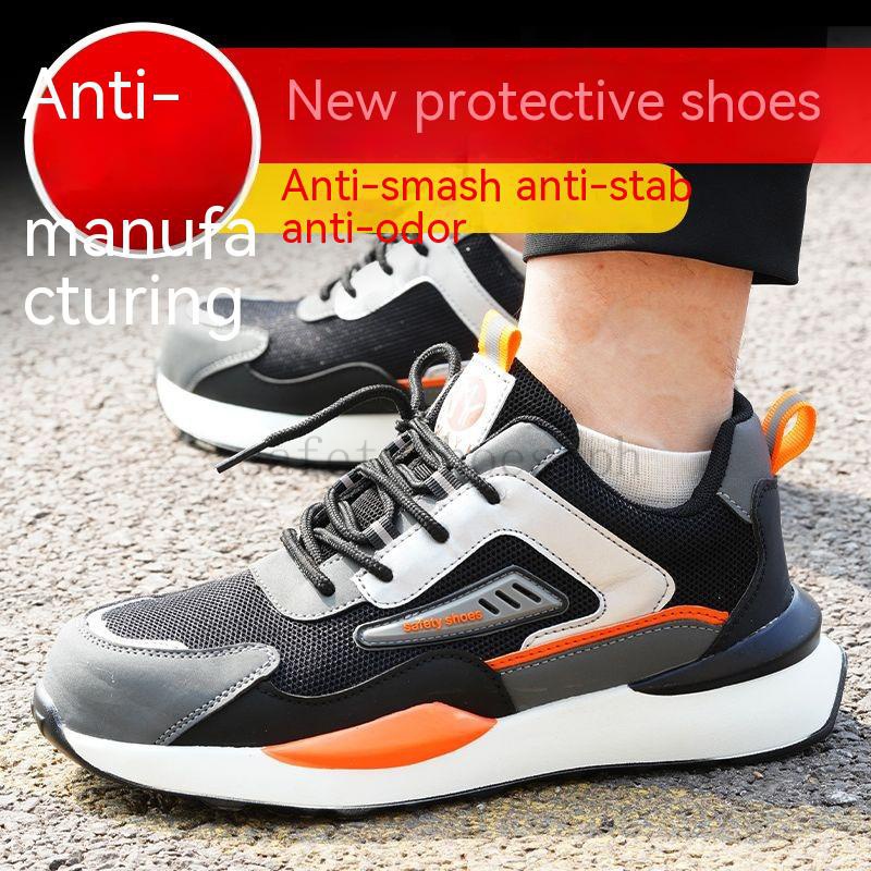 Size 36-46 Safety Shoes Steel Toe Shoes Hiking Shoes Men's Shoes Steel ...