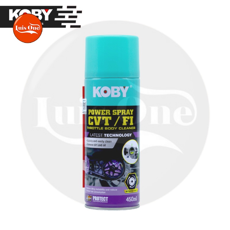 Koby Power Spray CVT/FI Throttle Body Cleaner 450ml | Shopee Philippines