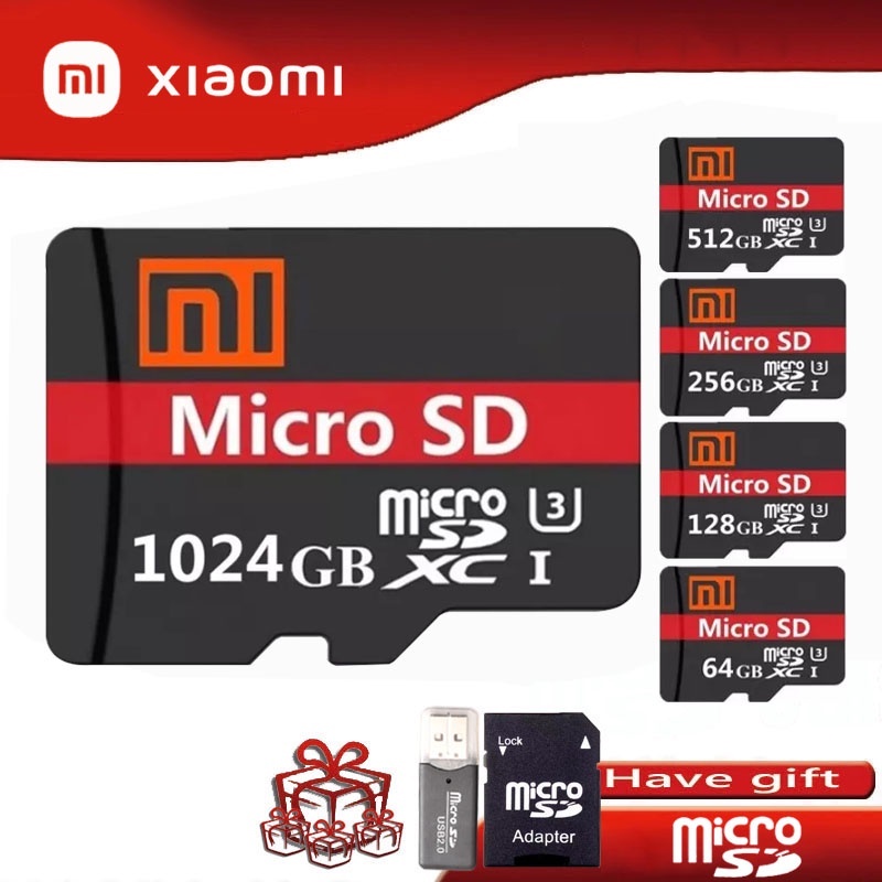 Xiaomi Memory Card 1024GB / 512GB / 256GB / 64GB / 32GB / 16GB / 8GB ...
