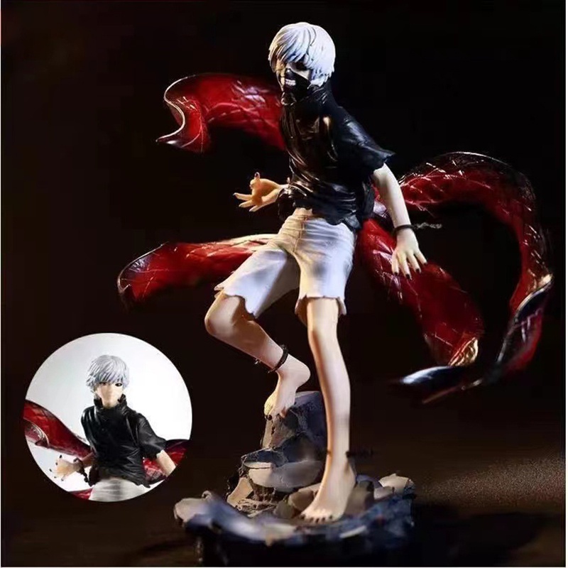 21CM Anime Tokyo Ghoul Figure Kaneki Ken PVC Action Figure Kaneki Ken ...