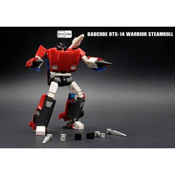 New BadCube Toy Transforming Toys BC OTS-14 Warrior Steamroll In Stock ...