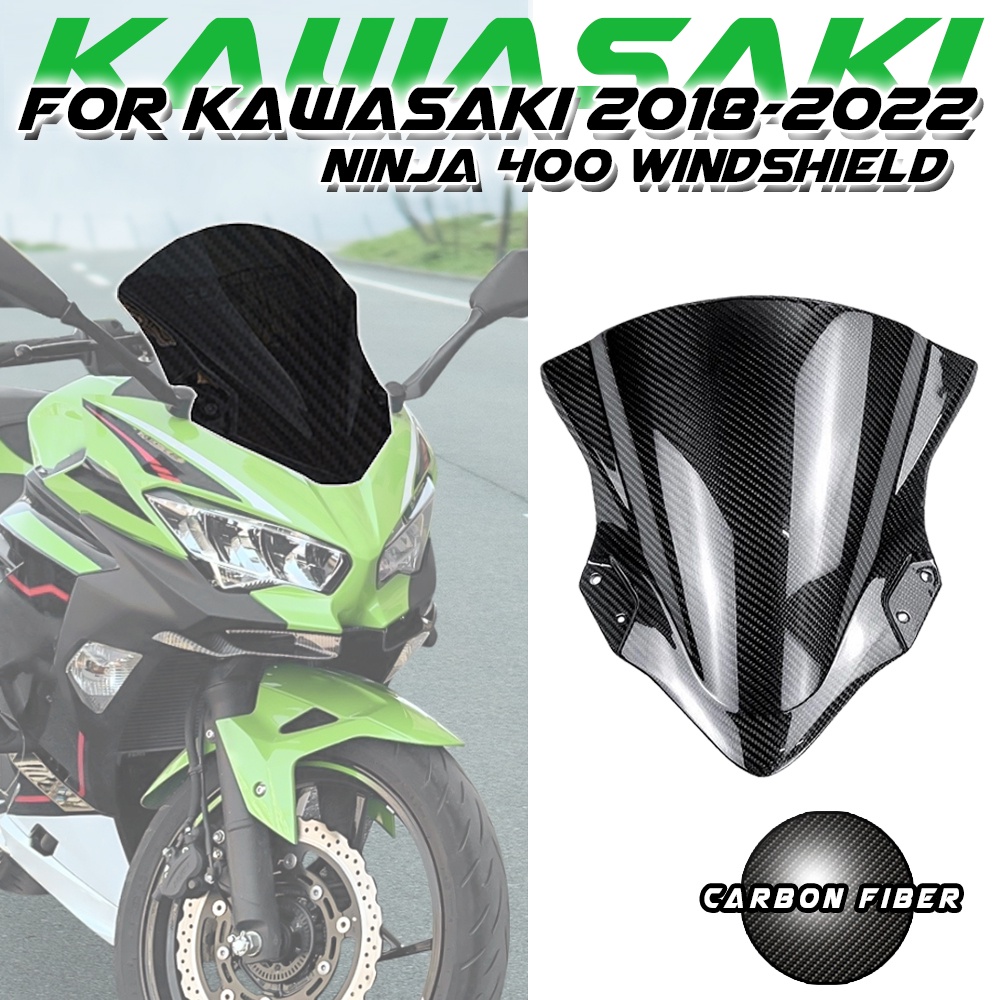 For Kawasaki Ninja 400 2018-2023 100% Full Dry 3K Carbon Fiber ...