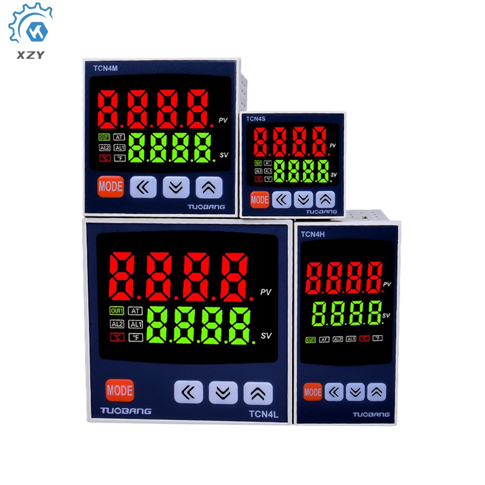 TCN4 PID Temperature Controller Meter Indicator Digital Programmable Universal Thermostat ...