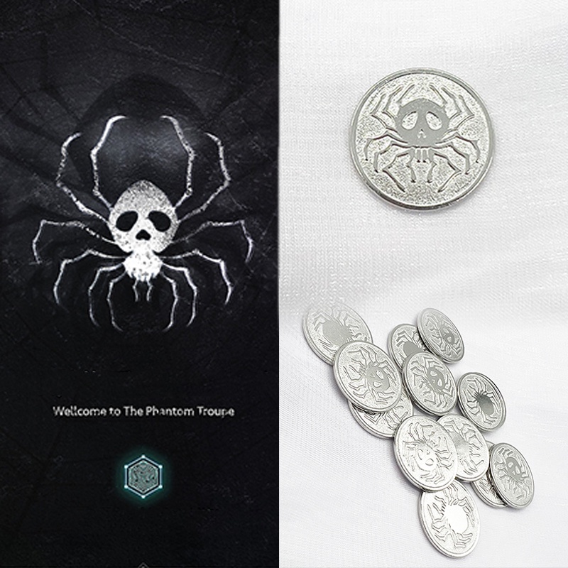 Anime Hunter X Hunter Coins Phantom Troupe Chrollo Lucilfer Spider ...