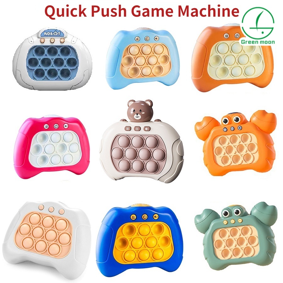 2023 New Push Game Console Pop it Fidget Toys Quick Speed Push Toys ...