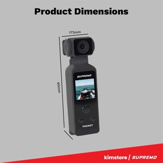 Supremo Ultra HD Pocket Action Camera | Shopee Philippines
