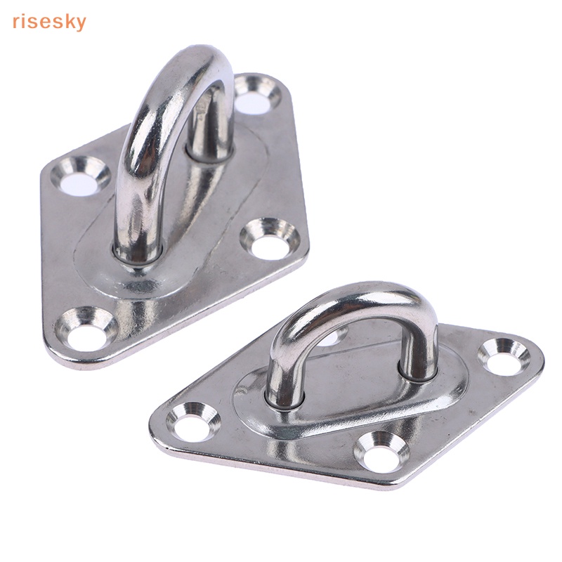[risesky] 1pc M5 M6 M8 M10 304Stainless Steel Ceiling Wall Mount Hook ...