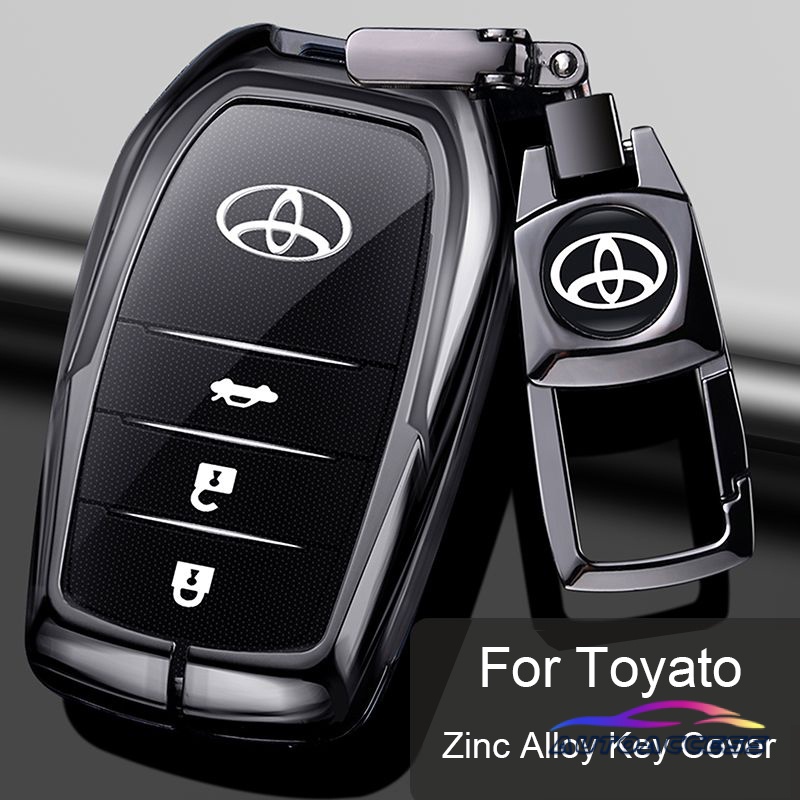 Flip Car Key Fob Cover Case For Toyota Fortuner Hilux Corolla Prado ...