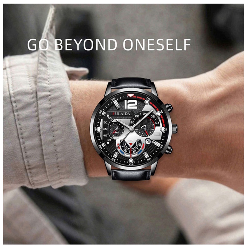 Geneva brand watches fashion men's calendar watches Korean student ...