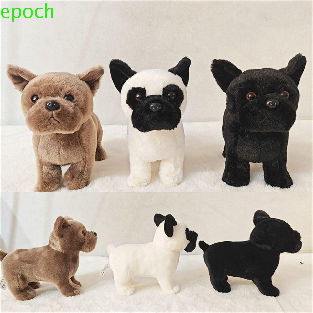 EPOCH French Bulldog Plush, Lifelike Animals Stuffed Dogs Dog Stuffed ...