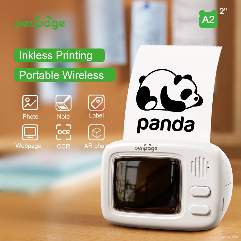 Rubya Peripage A2 Portable Thermal Printer | Mini Label Printer ...