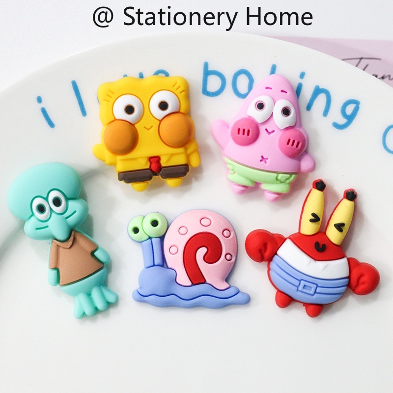 Cartoon SpongeBob SquarePants Accessories Refrigerator Creative ...