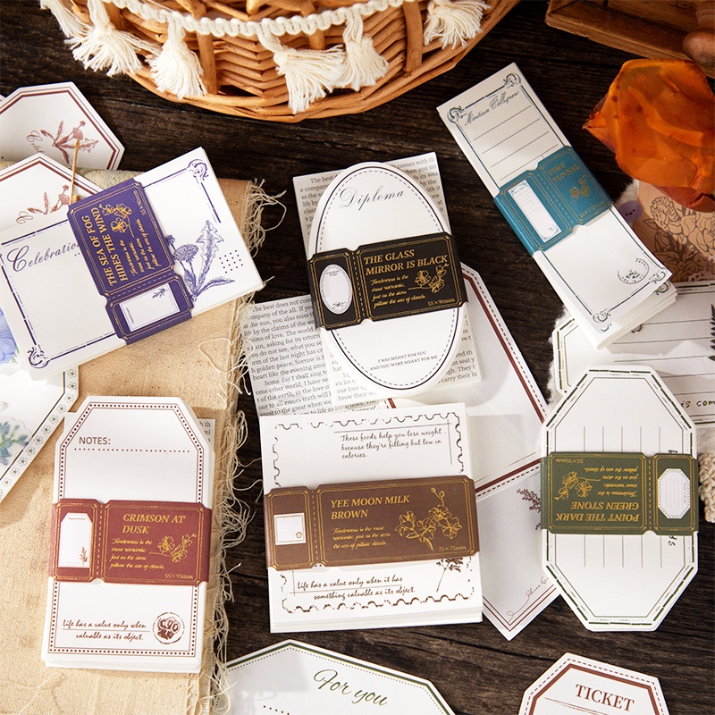 QOUZMO10pcs/pack Vintage Junk journaling Collage notes material papers ...