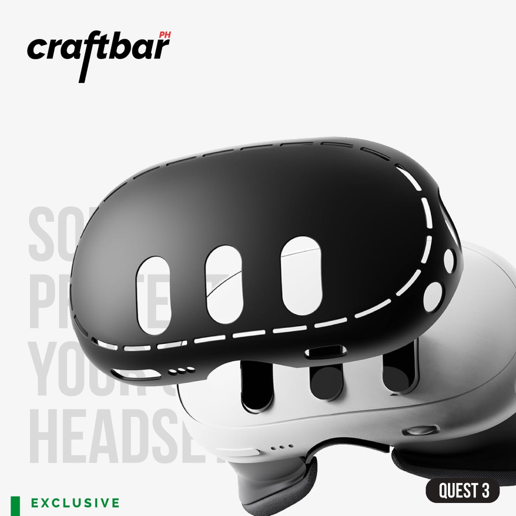 Silicone Shell Cover for Meta Quest 3 by craftbarPH | Shopee Philippines