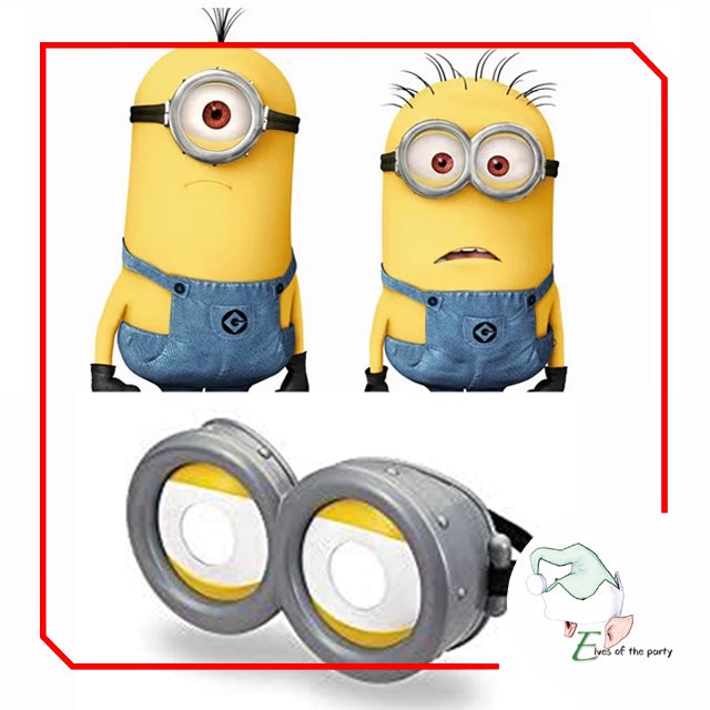 Despicable Me Minions Eyeglasses - Minion Child & Adult Size halloween ...
