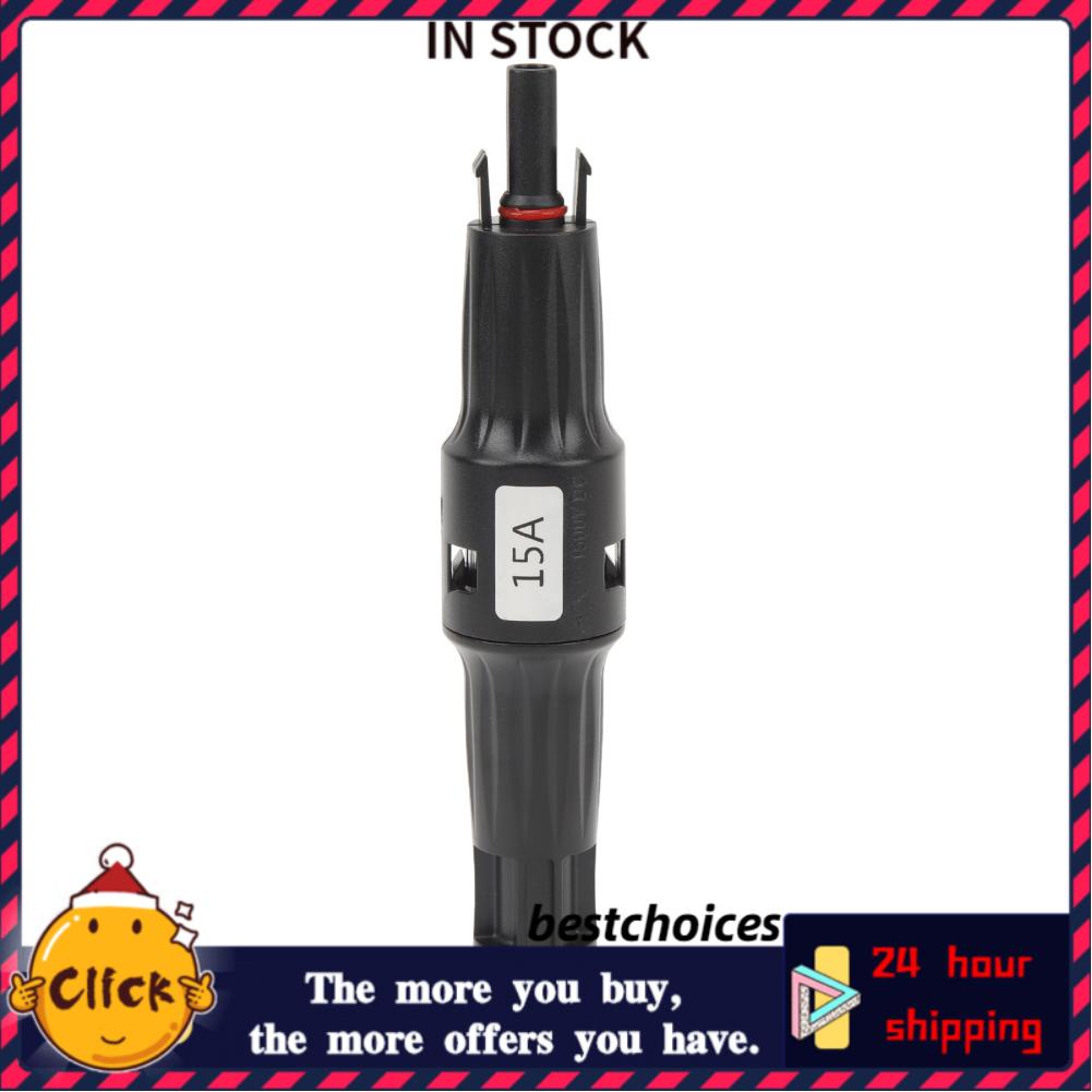 Bestchoices 1500V 15A Solar PV Connector Male and Female Waterproof in ...