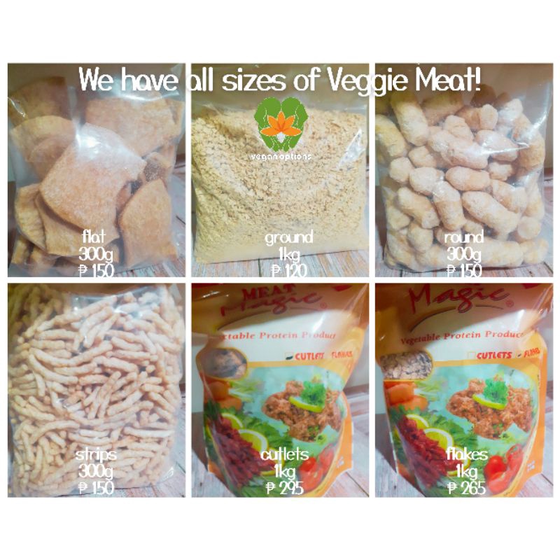 ♞Veggie Meat (All Kinds of Shapes and Sizes) | Shopee Philippines