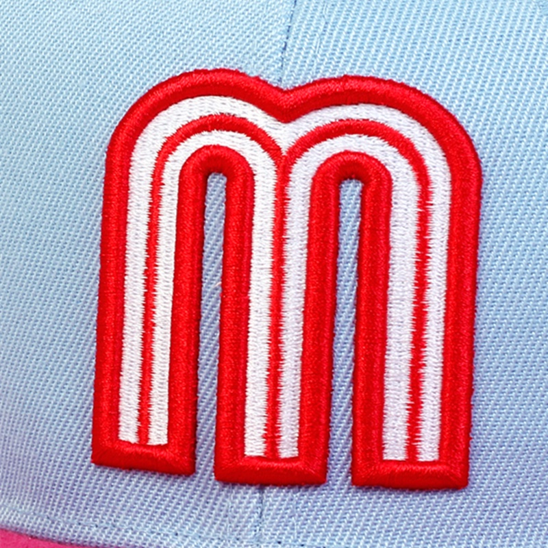 Fashion M Letter Mexico Flag Embroidery Baseball Cap Cotton Snapback ...