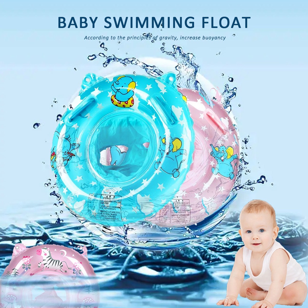 Salbabida Baby Swimming Float Device Deepening Cartoon Swimming Circle ...