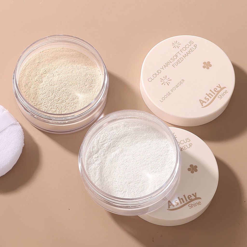 Ashley Shine Face Powder Oil Control Long Lasting 24h Locking Makeup ...