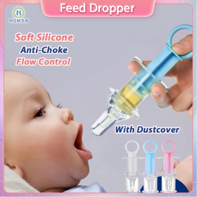 Baby Medicine Juice Dispenser Needle Feed Dropper,Soft Silicone ...