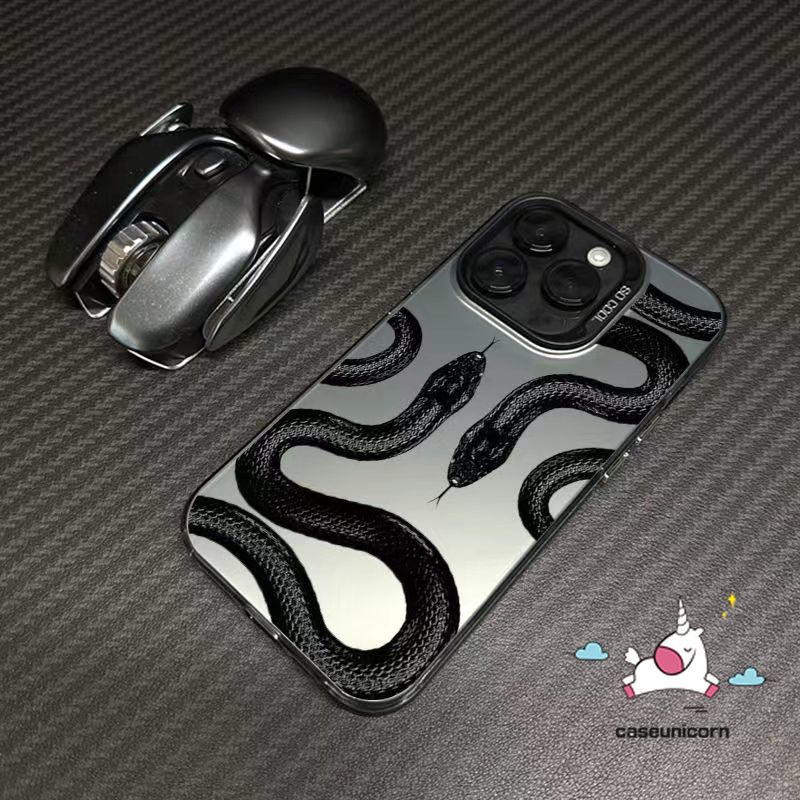 Creative Dark Snake Trendy Brand Luxury Plating Metal Lens Casing ...