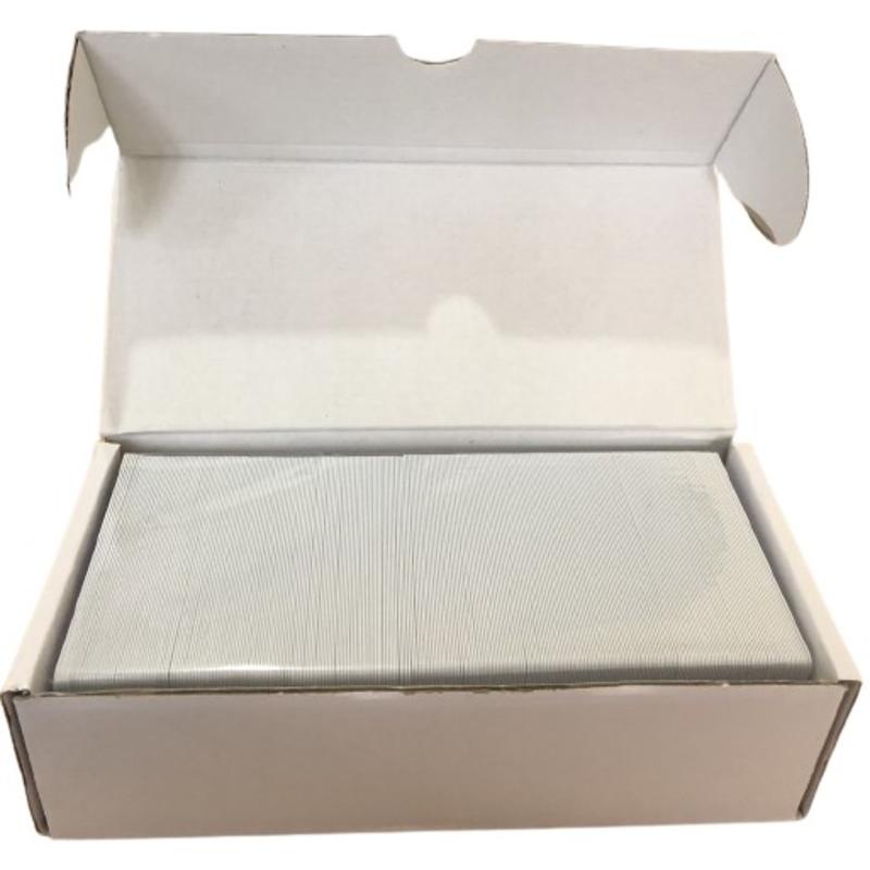250pcs/lot Blank PVC Card for ID Badge Printers Graphic Quality White ...