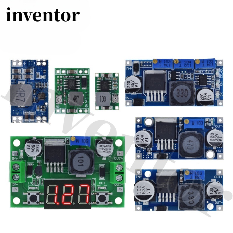 LM2596 DC-DC Step-down Power Supply Module 3A Adjustable Step-down Module LM2596S Voltage ...