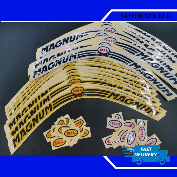 Bell Helmet Sticker Reflective | Shopee Philippines