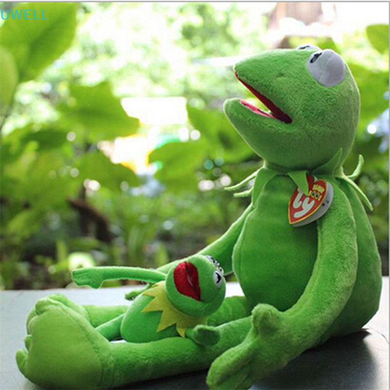 UWELL 40cm Kermit Plush Toys Sesame Street Doll Stuffed Animal Kermit ...