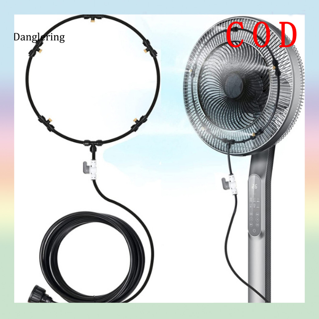 DGL Indoor Outdoor Misting Fan Nozzle Leak Resistant Plug-Play ...