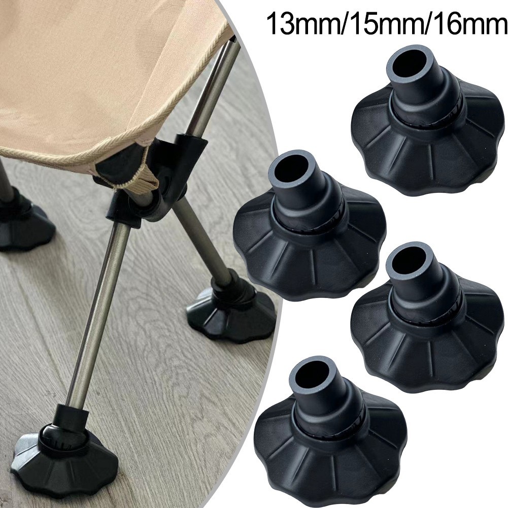 【SIPSUNAGE】Camping Chair Foot Pads Functional Durability Folding Chair ...